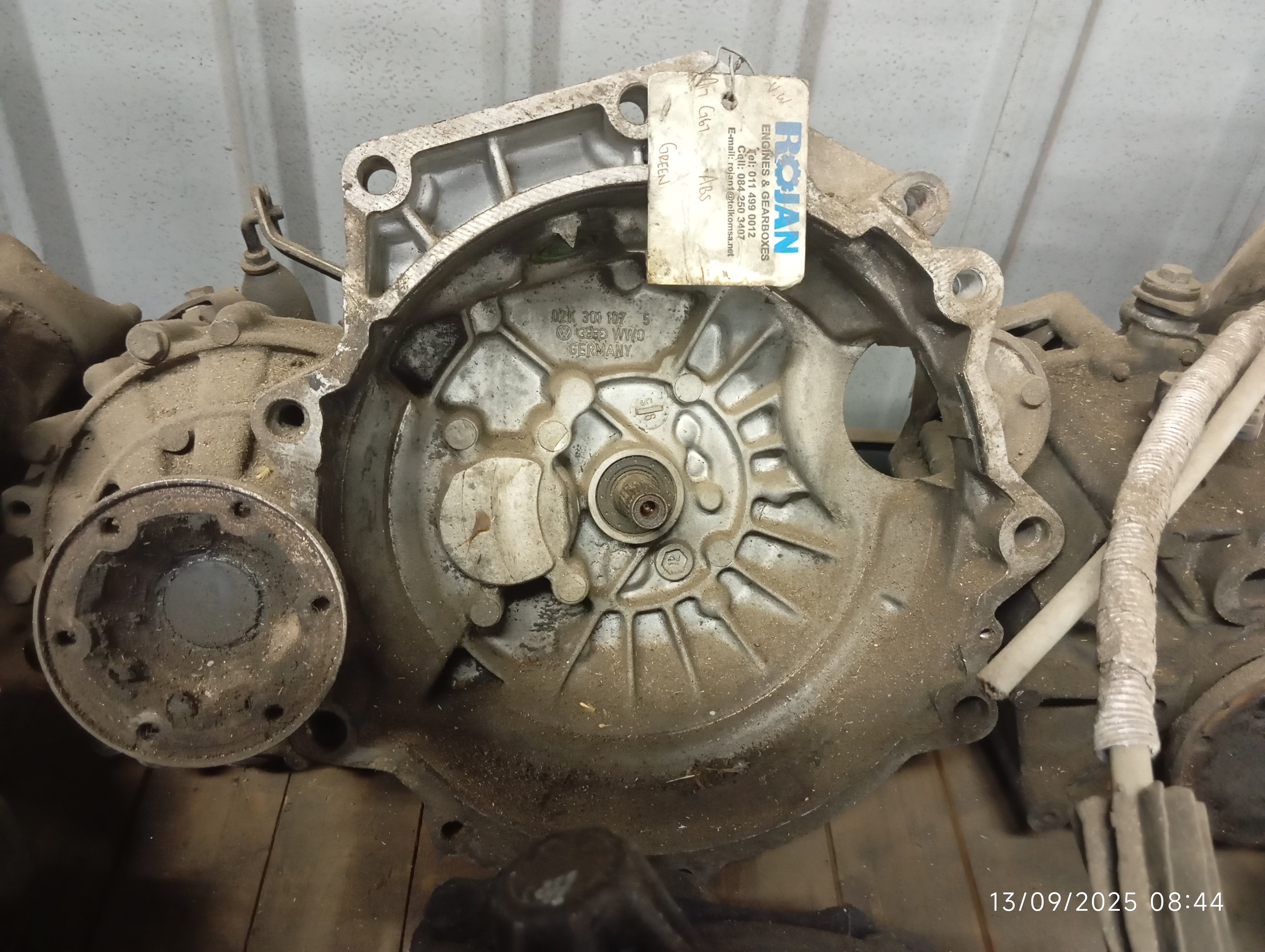 VW ABS 02K MANUAL GEARBOX – ROJAN ENGINES & GEARBOXES